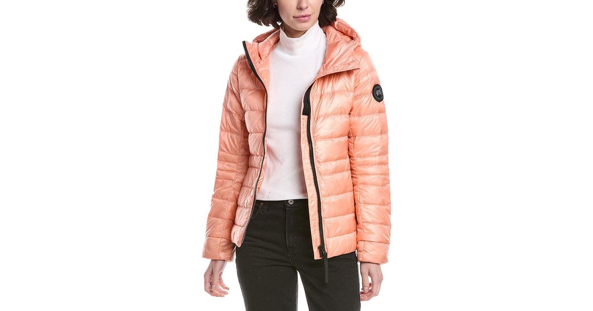 Canada Goose Cypress Label Hoodie in Red | Lyst UK