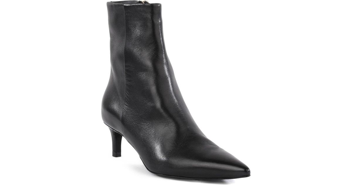 Seychelles Dinner Date Leather Boot in Black | Lyst UK