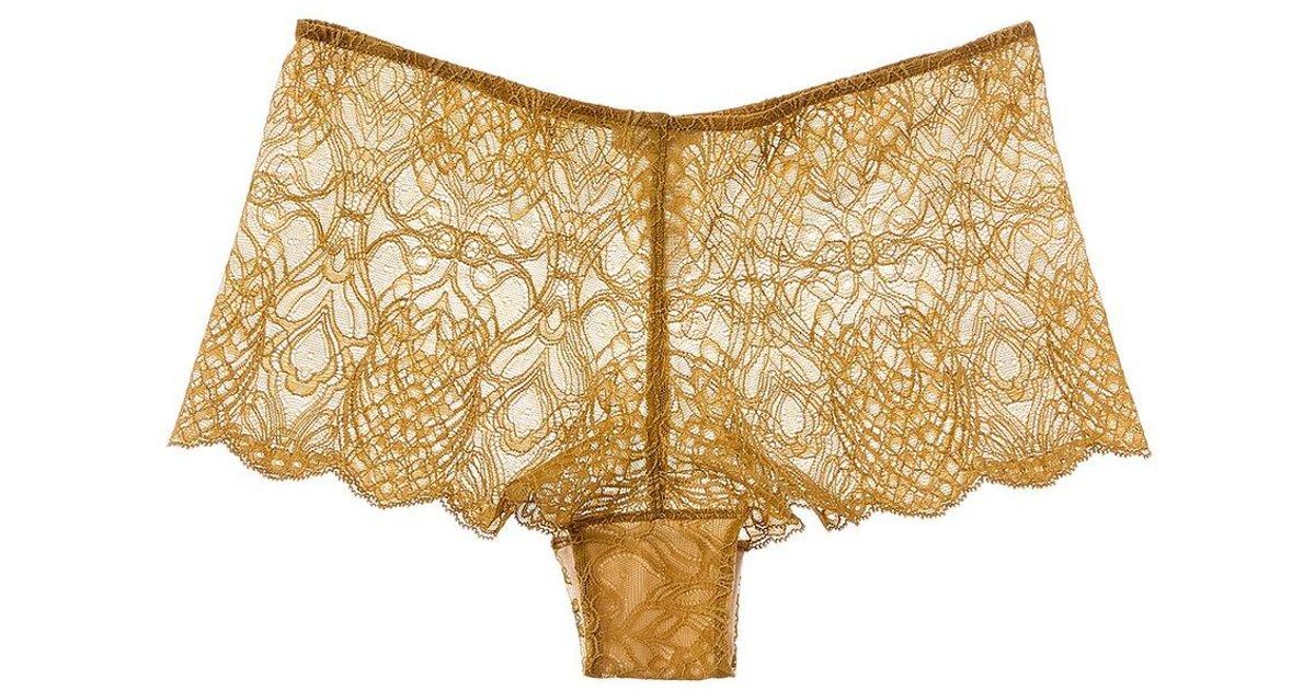 Hanro Lilova Boyleg in Natural | Lyst