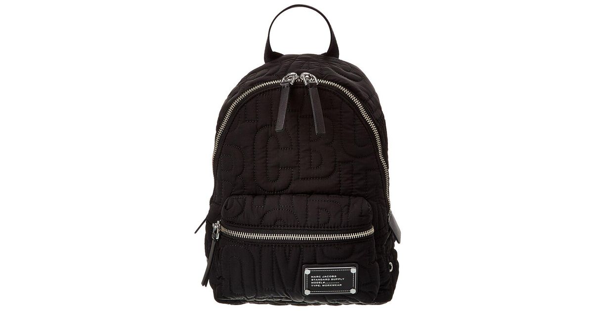 Marc Jacobs Small Backpack in Black | Lyst