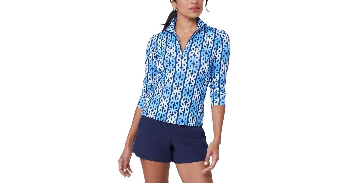 J.McLaughlin Bedford Top in Blue | Lyst UK
