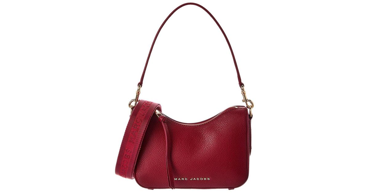 Marc Jacobs Small Drifter Convertible Leather Shoulder Bag in Red | Lyst UK