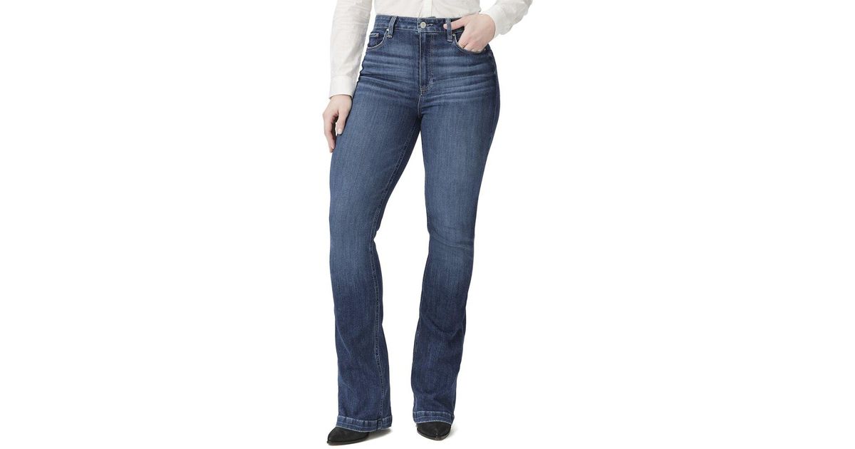 PAIGE Iconic Breakthrough Jean in Blue | Lyst