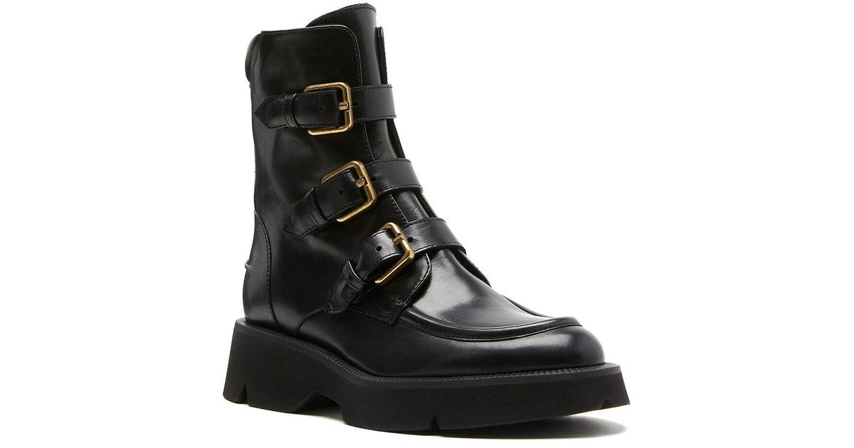 La Canadienne Benwin Leather Boot in Black | Lyst