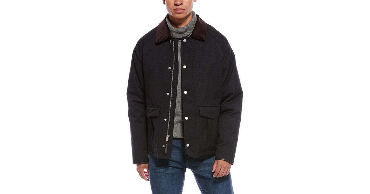 Robert Graham Field Jacket in Black for Men | Lyst