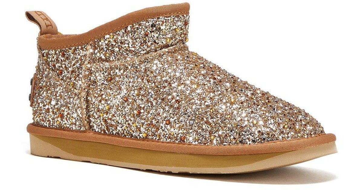 Australia Luxe Cosy Ultra Short Boot in Brown | Lyst UK