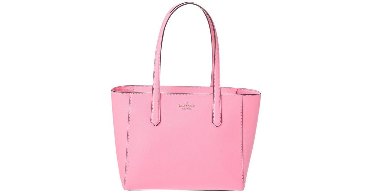 Kate Spade Staci Medium Leather Tote in Pink | Lyst UK