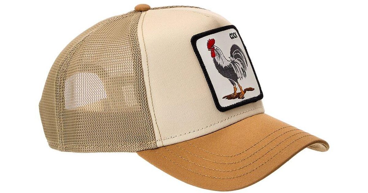 Goorin Bros V2 Rooster Trucker Hat in White for Men | Lyst