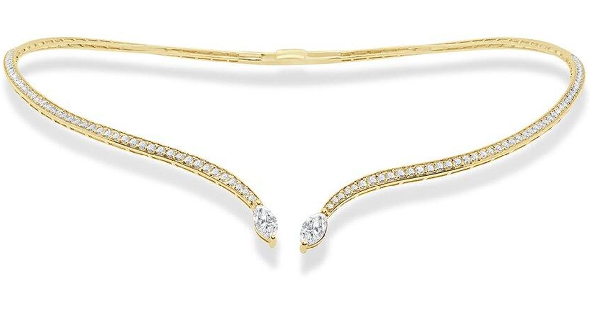 Sabrina Designs 14K 2.22 Ct. Tw. Diamond Link Necklace in White | Lyst UK