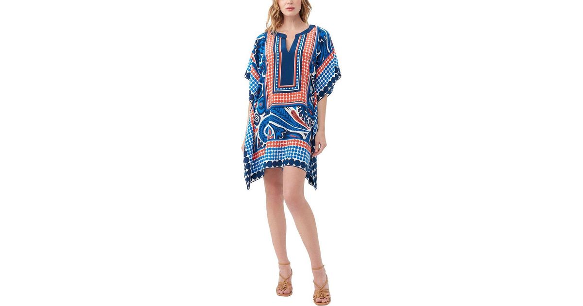 Trina Turk Theodora Dress in Blue | Lyst
