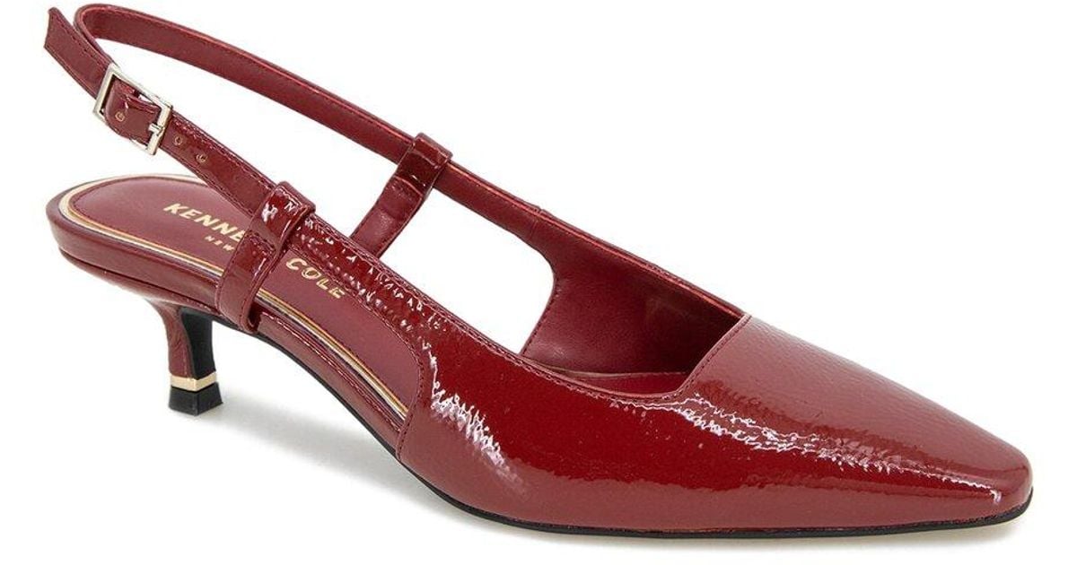 Kenneth Cole Martha Pump in Red | Lyst UK