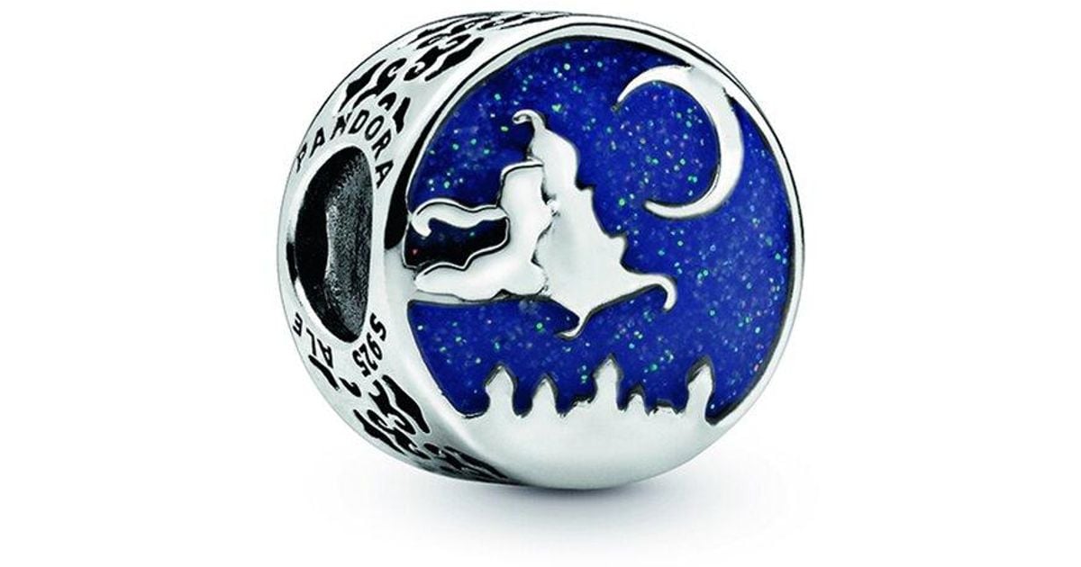 PANDORA Silver Disney Aladdin & Princess Jasmine Magic Carpet Silver ...