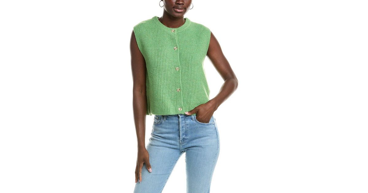 ANNA KAY Velamy Vest in Green | Lyst UK