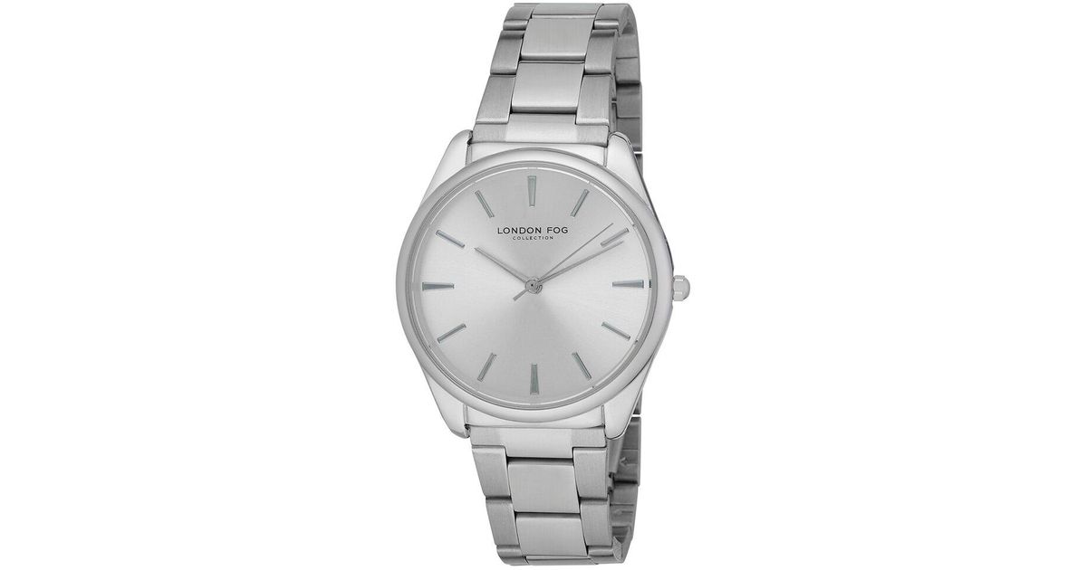 London Fog Watch in Gray | Lyst