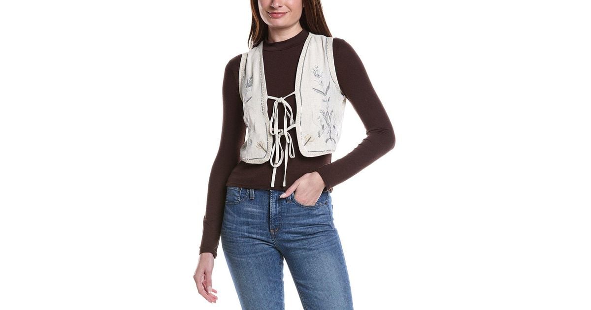 ANNA KAY Meryle Vest in Blue | Lyst
