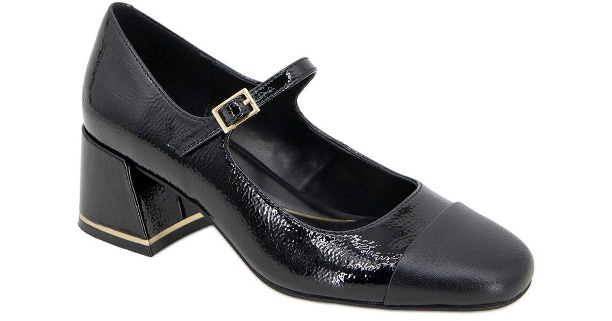 Kenneth Cole Alec Mary Jane Pump in Black | Lyst UK