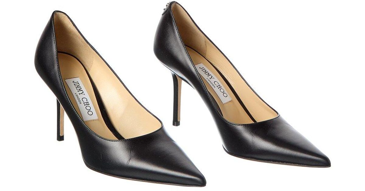 Jimmy Choo Love 85 Leather Pump (authentic Pre-loved) in Metallic | Lyst