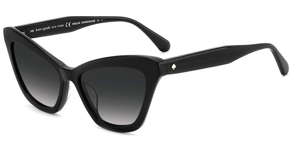 Kate Spade Amelie/G/S 54Mm Sunglasses in Black | Lyst UK