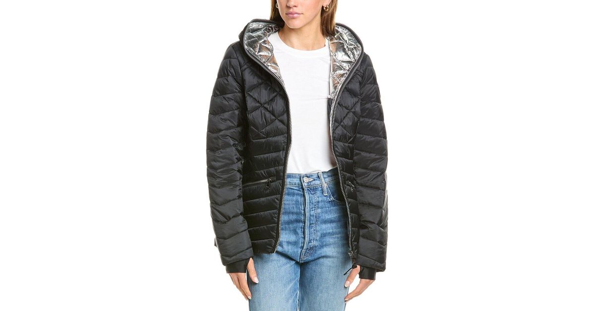 Pajar Nyota Lightweight Mixed-Diamond Quilted Jacket in Black | Lyst