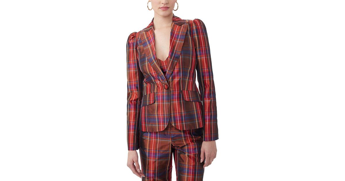 Trina Turk Zelda Jacket in Red | Lyst
