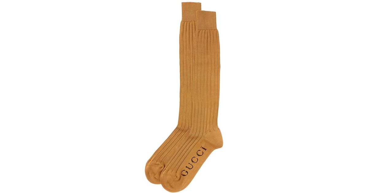 Gucci Socks in Natural for Men | Lyst