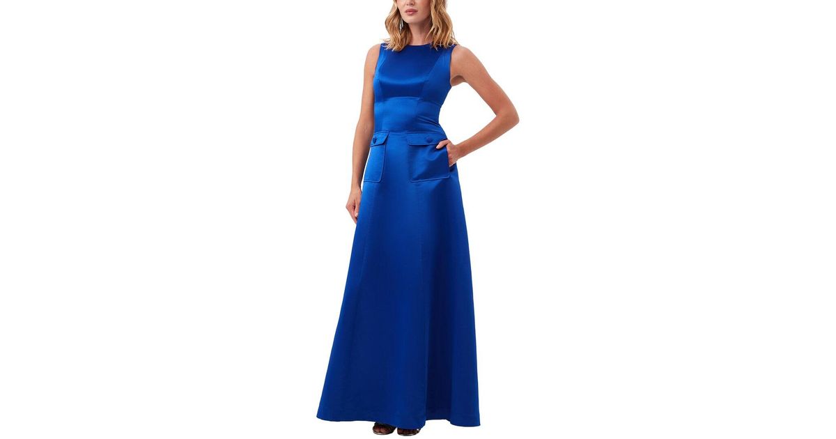 Trina Turk Guinevere Maxi Dress in Blue | Lyst UK
