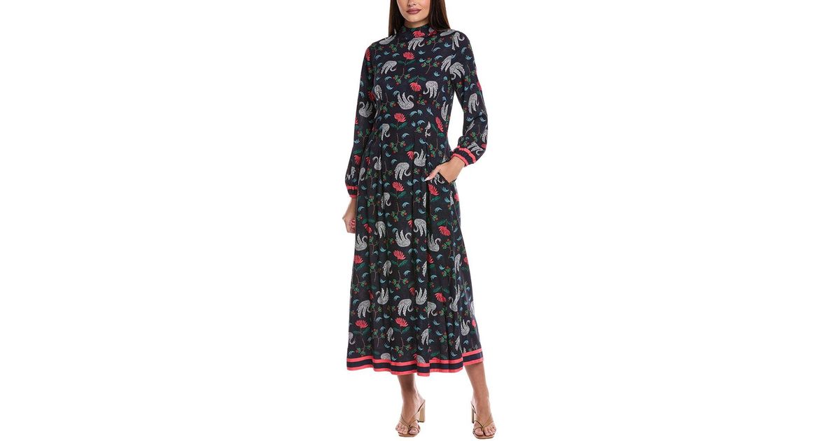Garrie B Maxi Dress in Black | Lyst UK