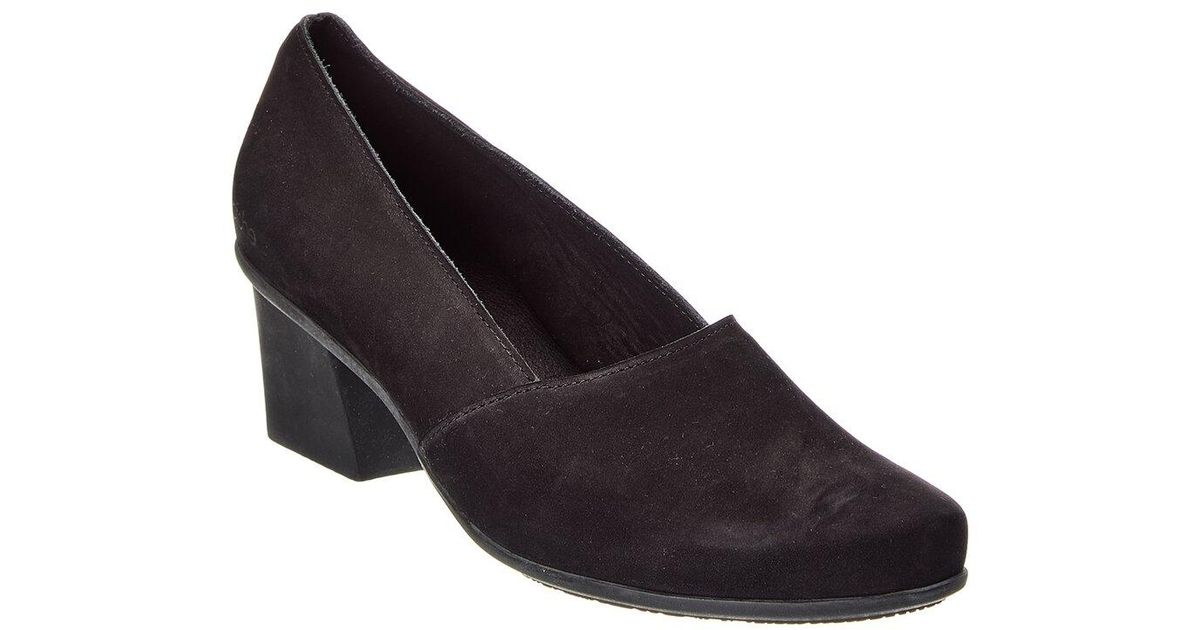 Arche Marbel Suede Pump in Black | Lyst UK