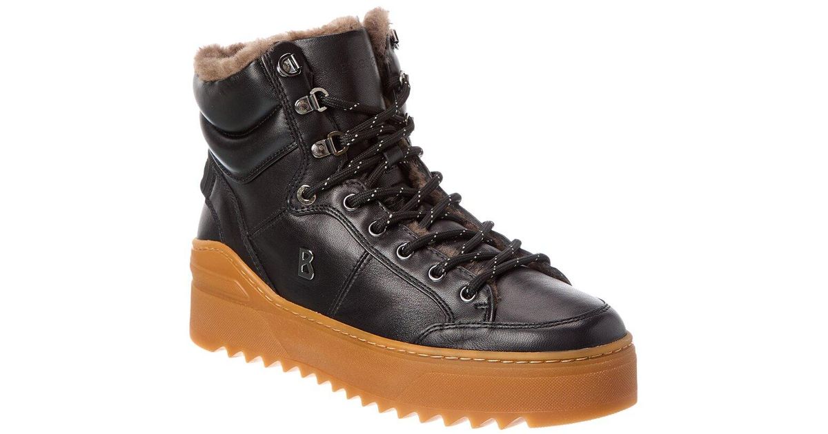Bogner Bucharest 3 Leather Boot in Black for Men | Lyst