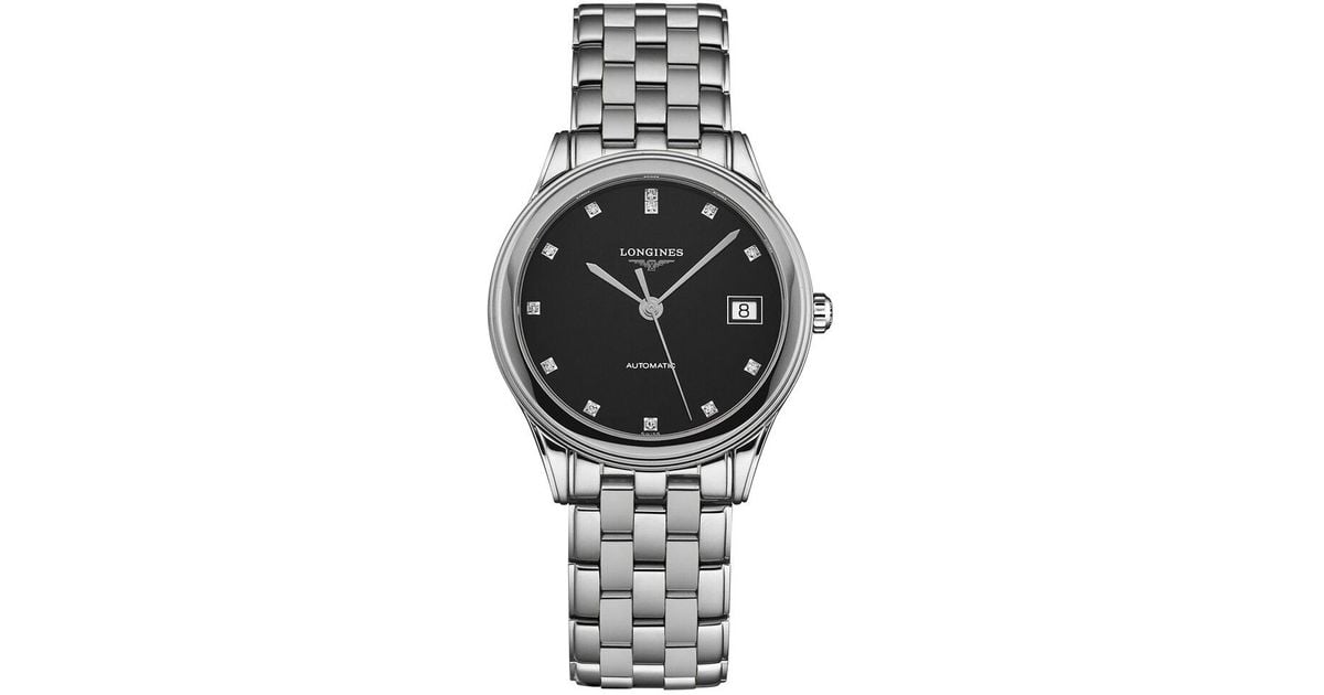Longines Flagship Diamond Watch, Circa 2020s in Gray for Men | Lyst