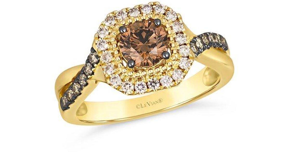 Le Vian Le Vian Center Chocolate 14K 0.70 Ct. Tw. Diamond Ring in ...