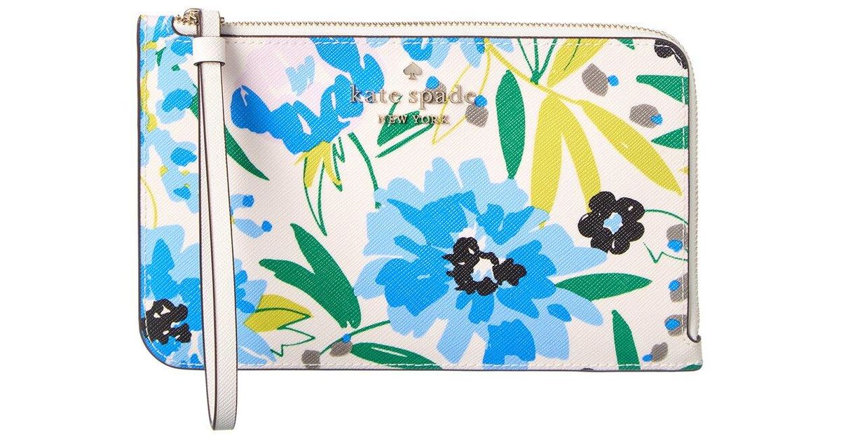 Kate Spade Cameron Leather Crossbody in Blue | Lyst UK