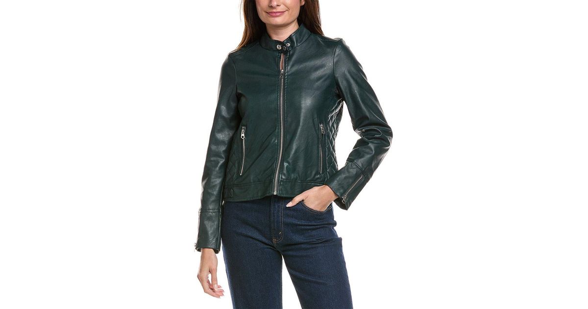 French Connection Stand Collar Jacket in Blue | Lyst UK
