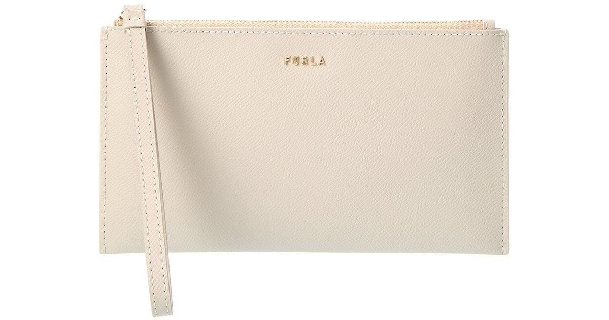 Furla Classic Envelope in Natural | Lyst UK