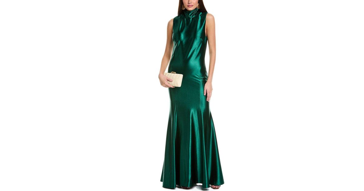 Rene Ruiz Gown in Green | Lyst