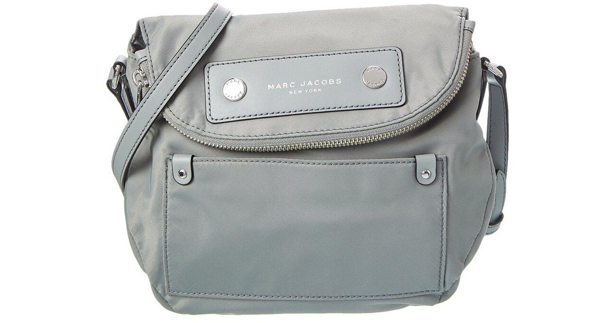 Marc Jacobs Mini Messenger in Gray | Lyst