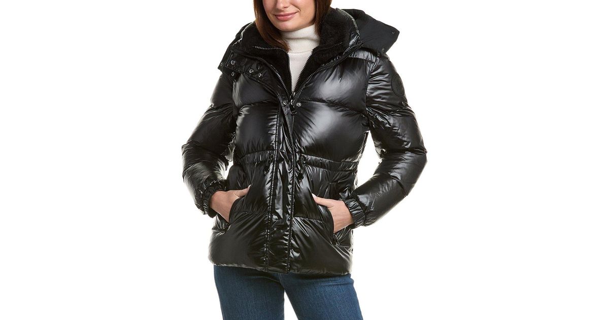 Pajar Puffer Jacket in Black | Lyst