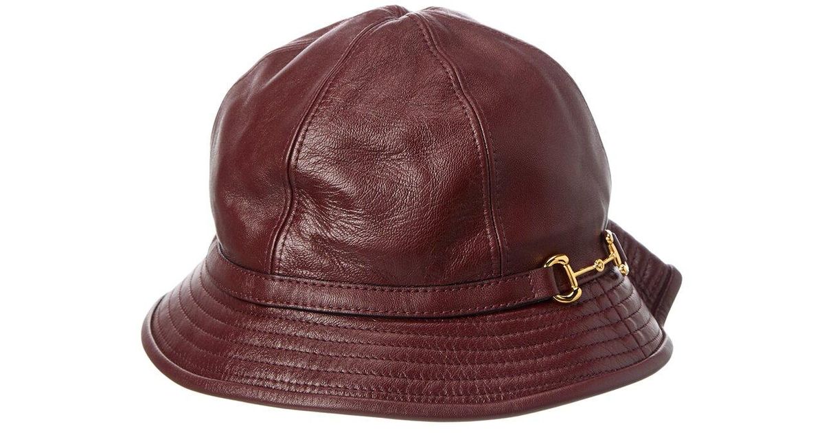 Gucci Fedora in White | Lyst UK