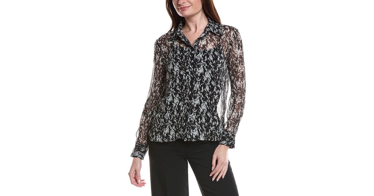 ANNA KAY Salvin Blouse in Black | Lyst