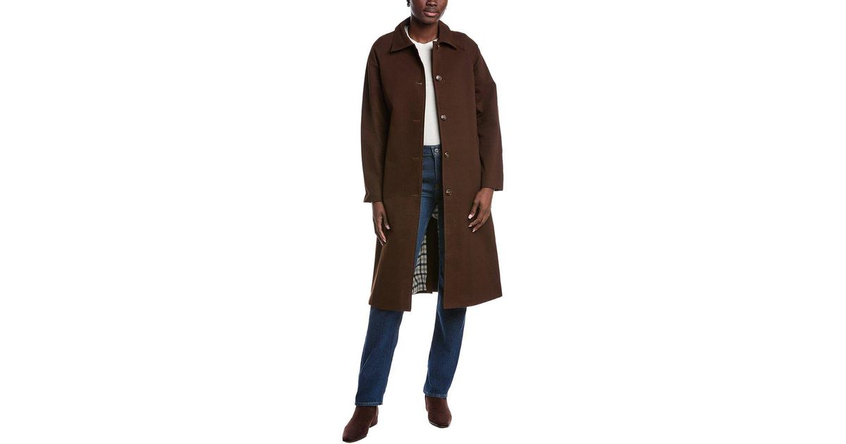 ANNA KAY Manchester Trench Coat in Brown | Lyst UK