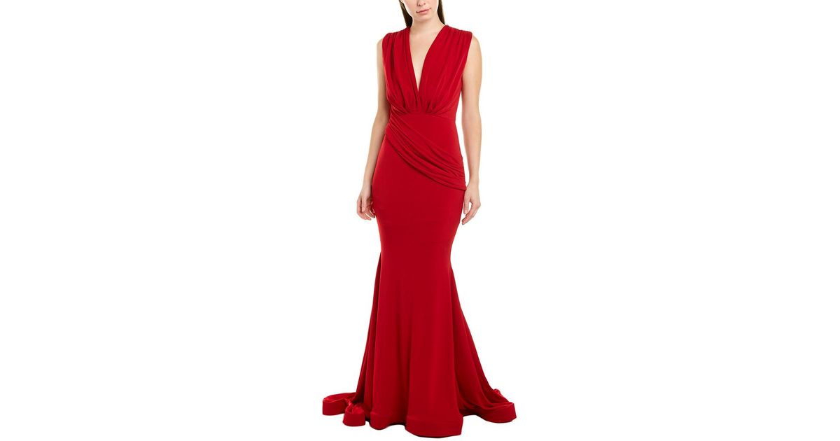 Issue New York Gown in Red | Lyst UK
