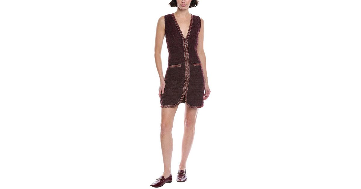 Walter Baker Evie Dress in Red | Lyst UK