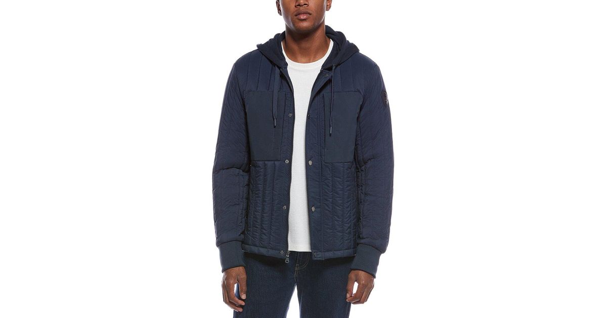 Pajar Carnelian Lightweight Vertical Channel Quilted Jacket in Blue for ...