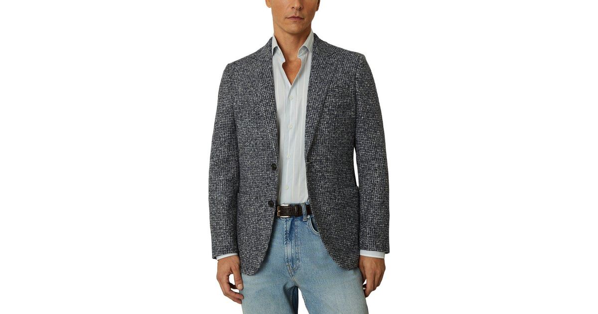 Reiss Mineral Formal Jacket in Grey for Men | Lyst UK