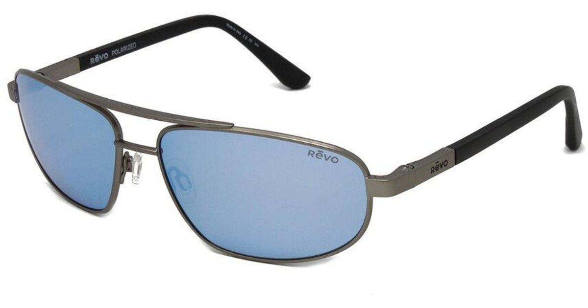 Revo Re1013 40Mm Polarized Sunglasses in Blue for Men | Lyst UK