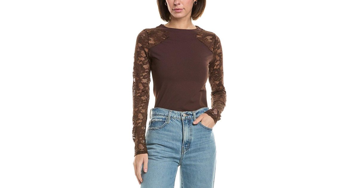 Free People No Excuses Top in Blue | Lyst UK