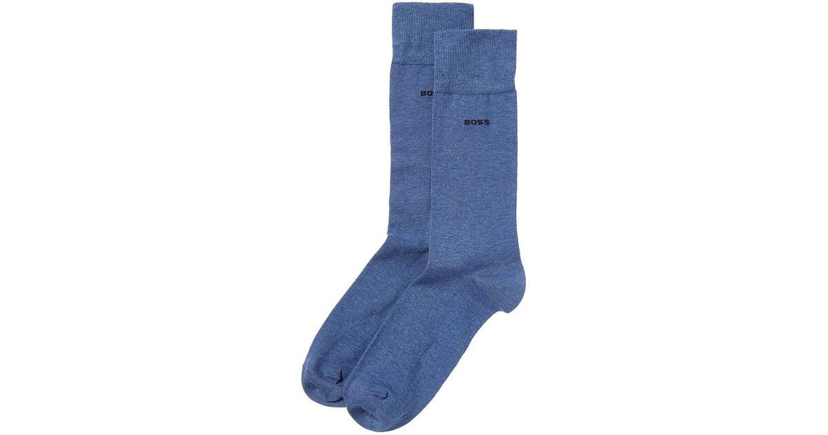 BOSS 2Pk Tom Socks in Blue for Men | Lyst UK