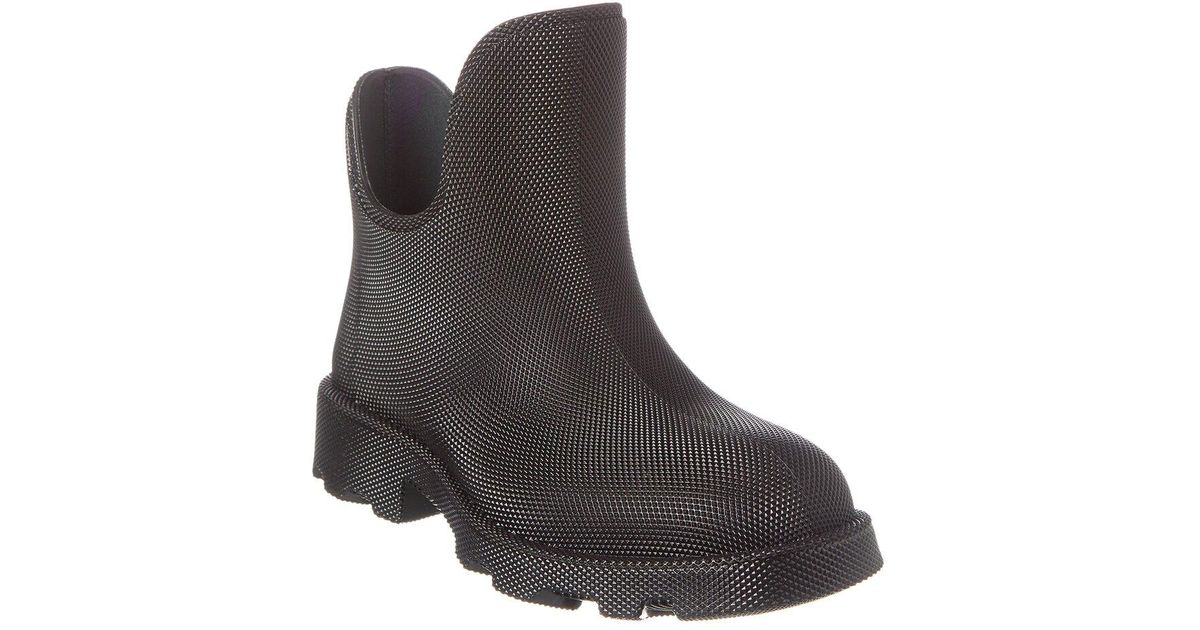 Burberry Marsh Rubber Bootie in Brown | Lyst