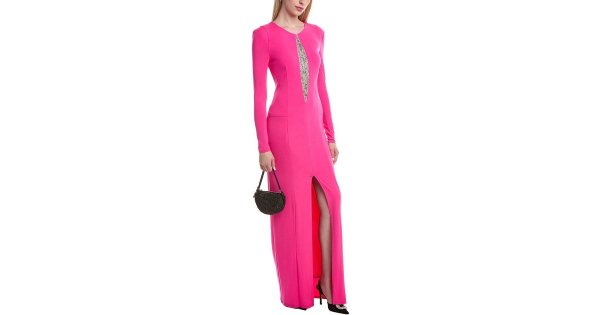 Issue New York Gown in Pink | Lyst UK