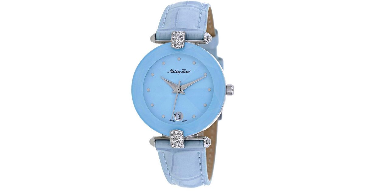 Mathey-Tissot Pyramide Watch in Blue | Lyst
